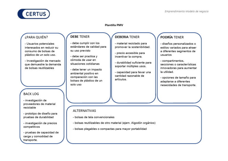 Plantilla PMV | PDF | El plastico | Economias