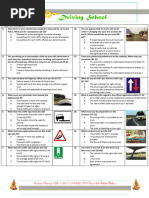 Class B Questions & Answers | PDF | Traffic | Driving