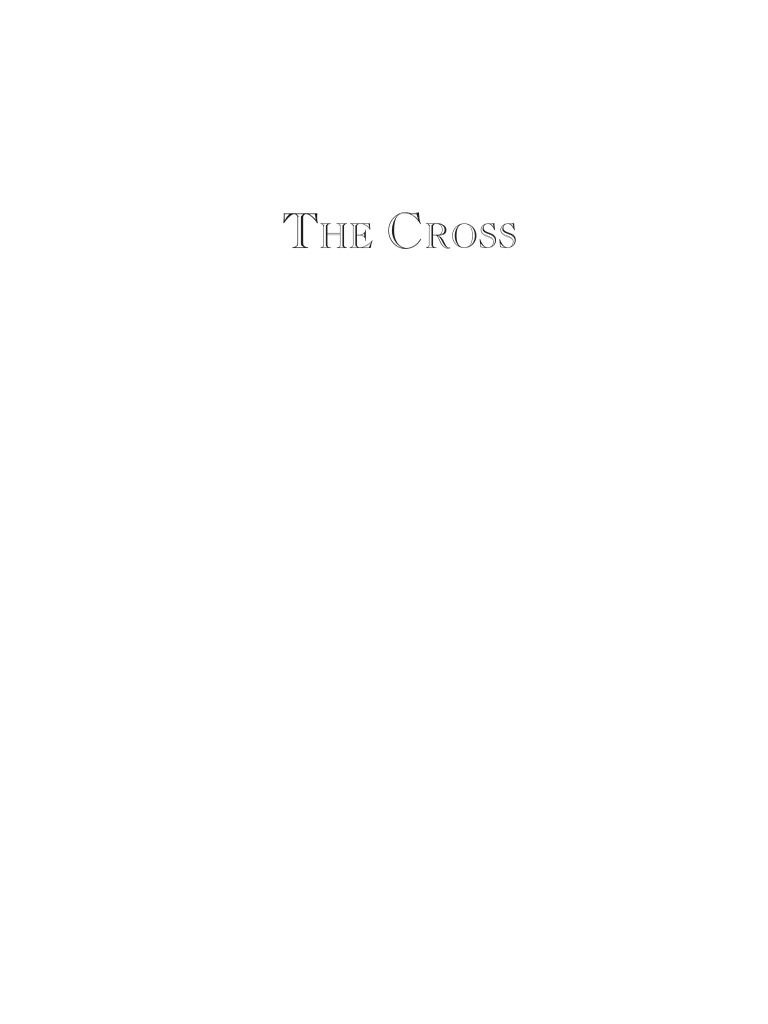 Cross | PDF | Crucifixion | Cain And Abel