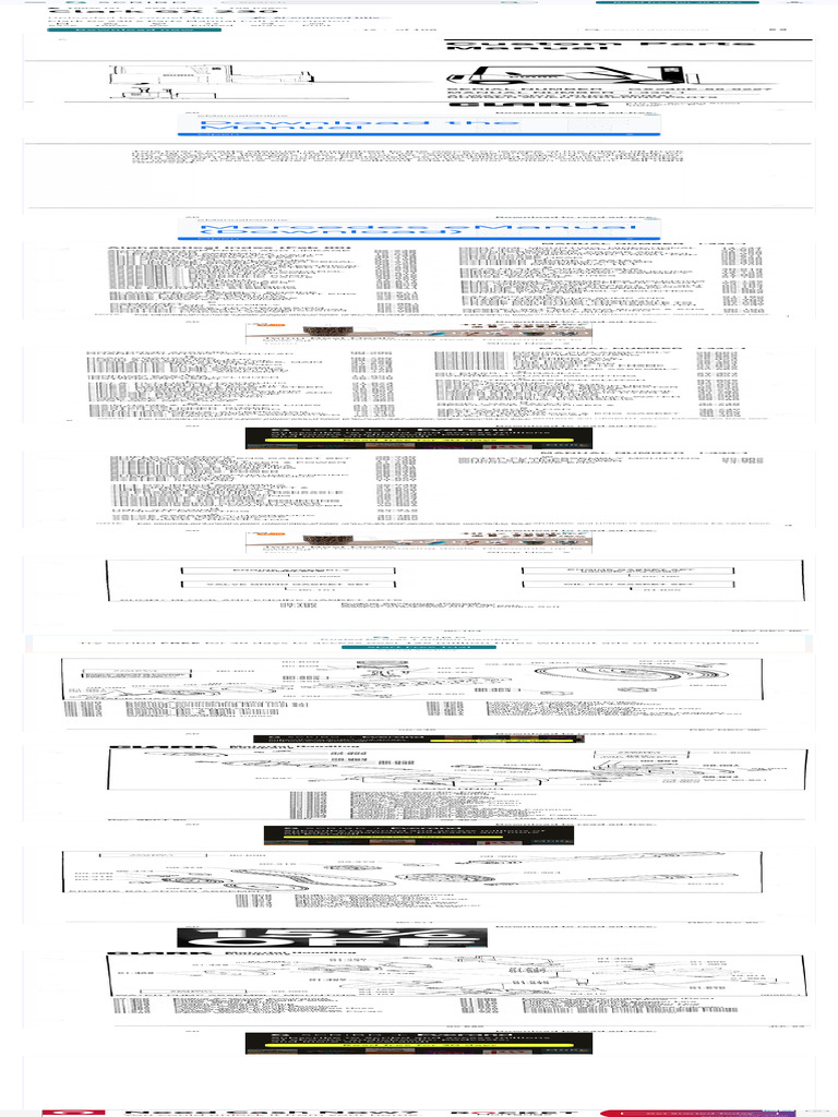 Clark GX 230 Parts Manual | PDF | Steering | Brake