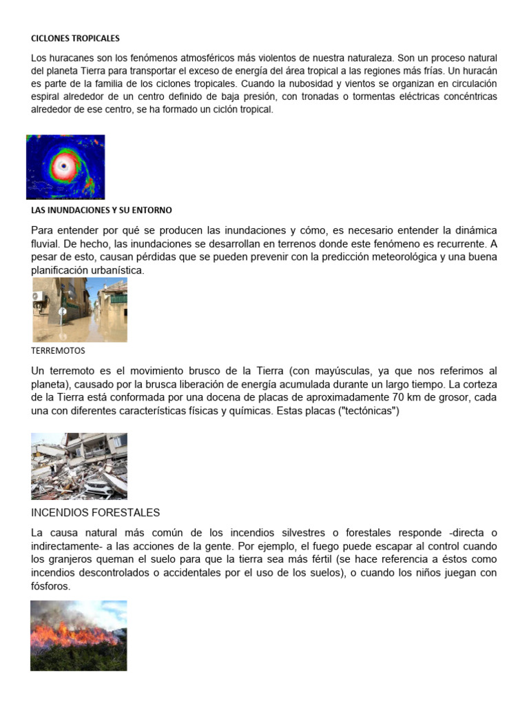 Ciclones Tropicales | PDF | Ciclones tropicales | Tormentas