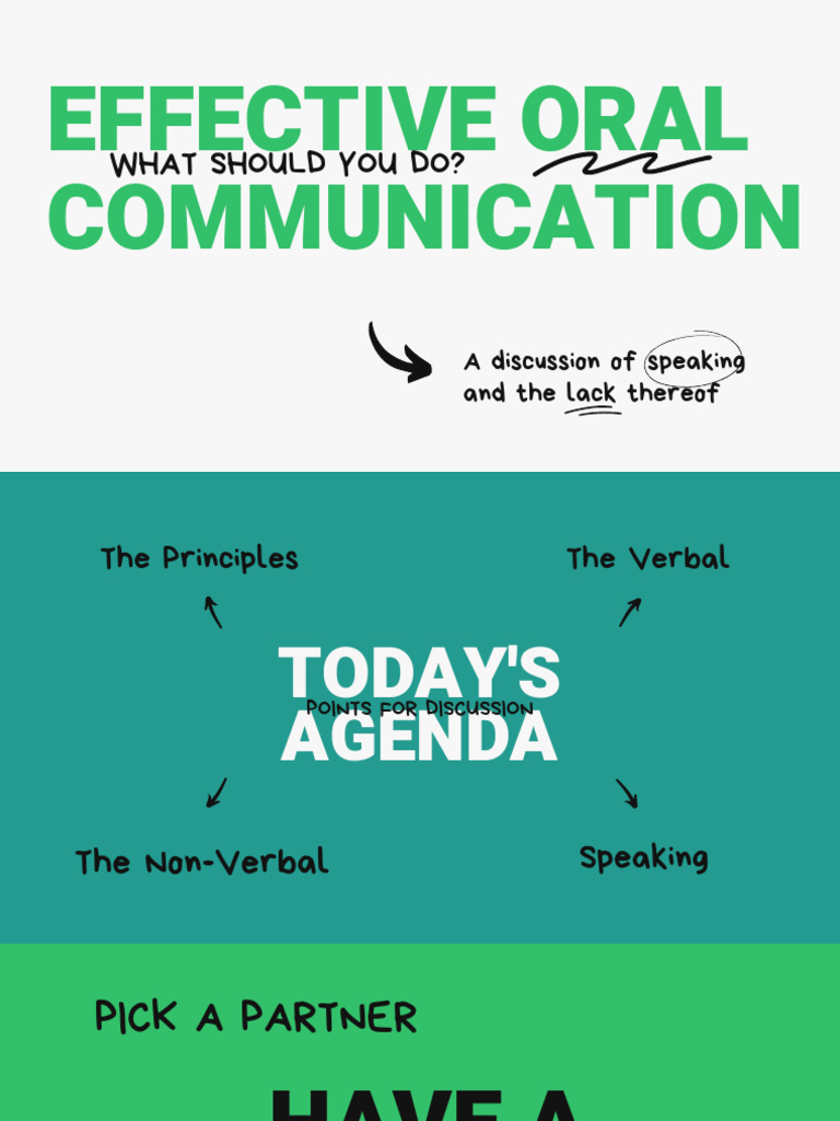 Effective Oral Communication (1) - 1 | Download Free PDF ...