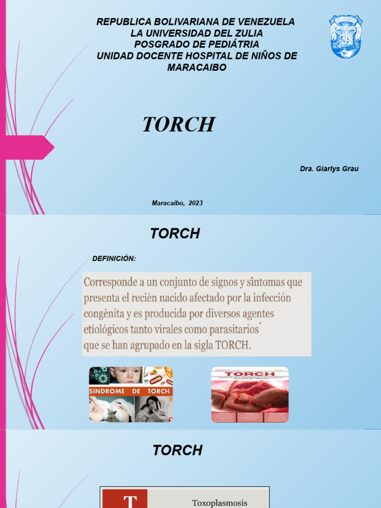 TORCH | PDF | Medicina CLINICA | Especialidades Medicas