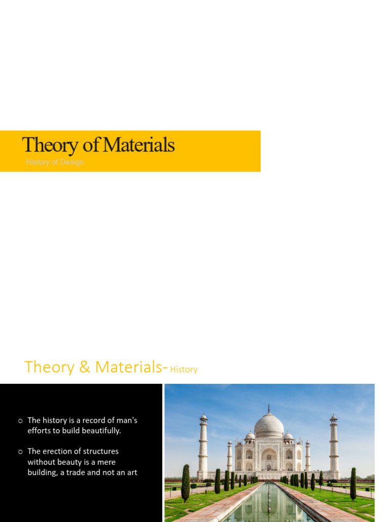 History and Modern Materials | PDF | Paint | Roof
