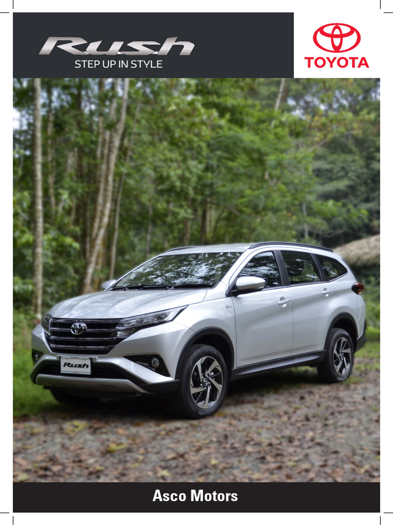 Toyota Rush Factsheet 2021 | PDF | Airbag | Transport