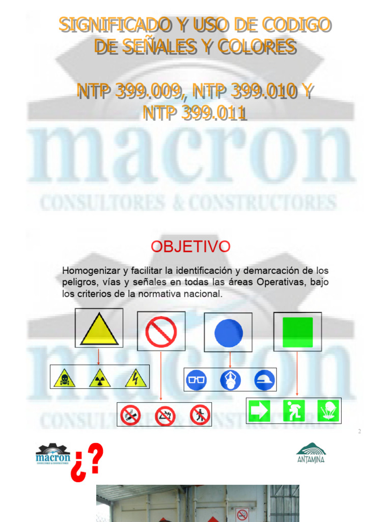 Signif. y Uso de Codigo de Colores y Señales | PDF | Residuos
