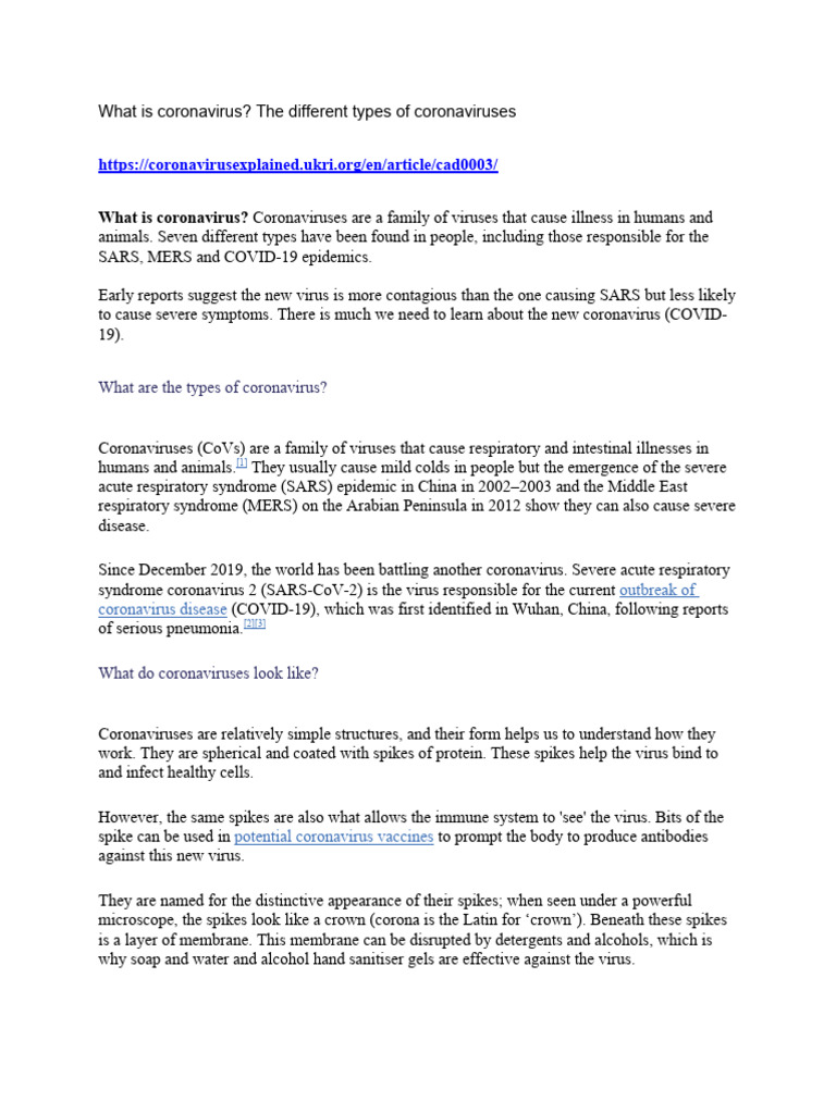 English Sba Artefact | Download Free PDF | Virus | Infection