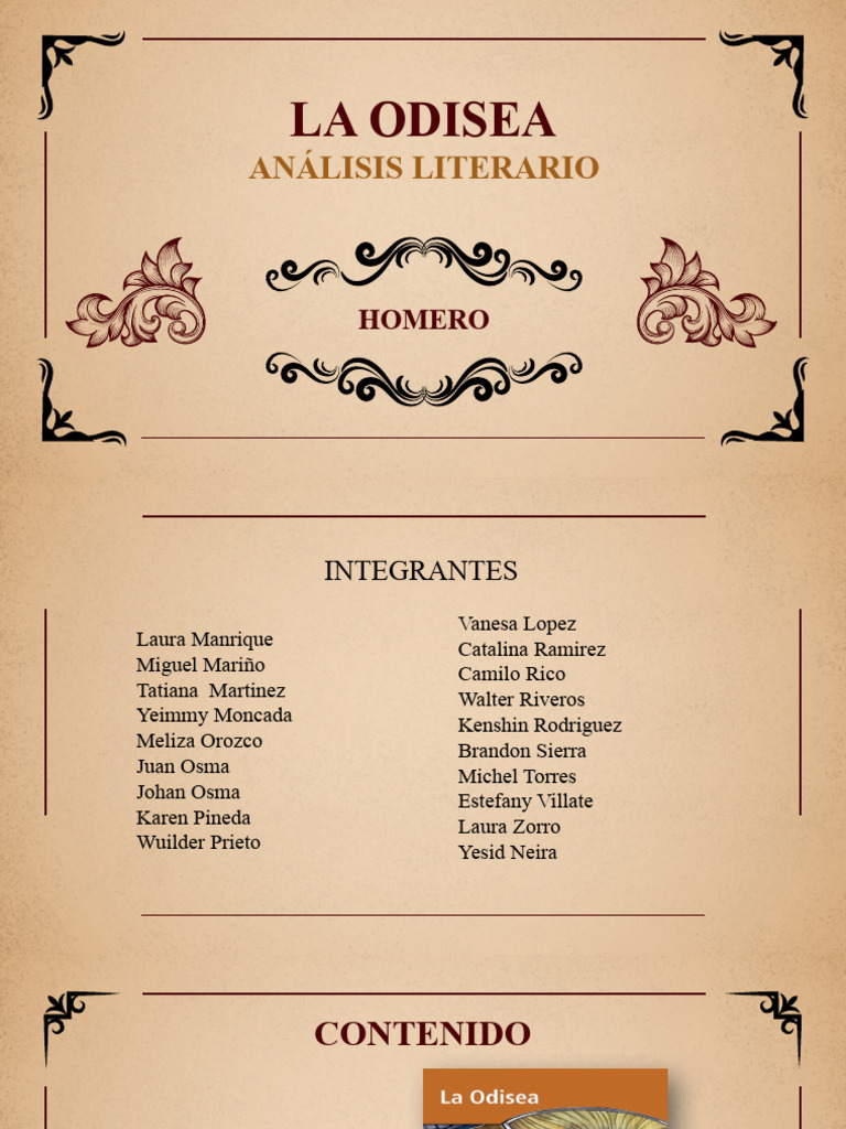 La Odisea | PDF | Odiseo | Homero
