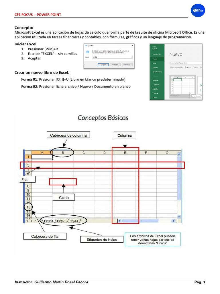 Manual Microsoft Excel Pdf Microsoft Excel Bases De Datos 5079