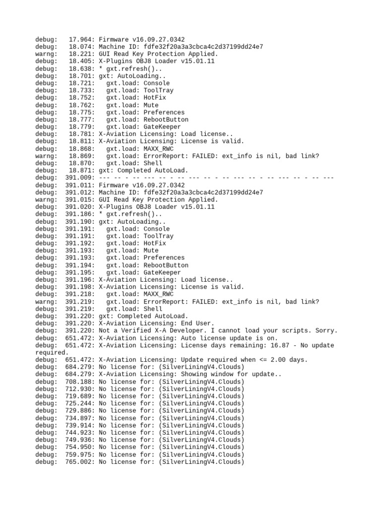 Gizmo Log | PDF | System Software | Computing