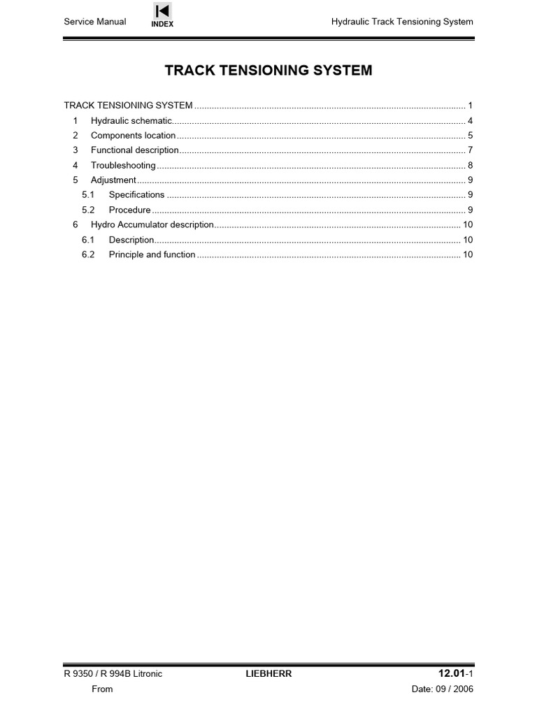 12 - Track Tensioning System | PDF | Valve | Gases