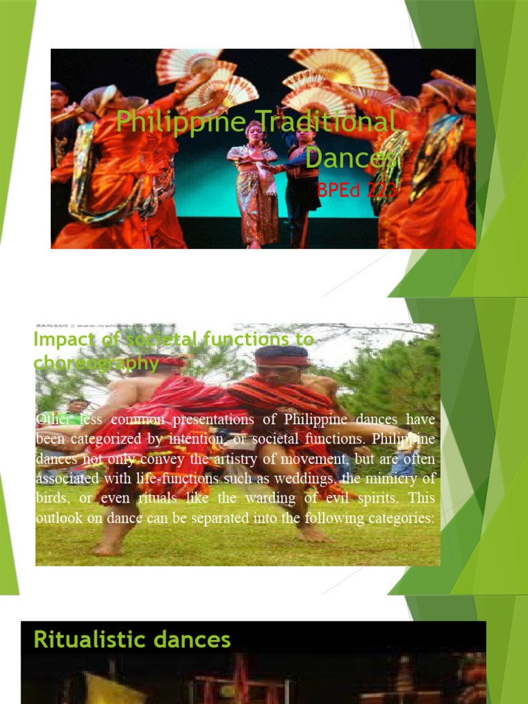 Philippine Ritual Dance Functions | PDF | Dances | Performing Arts