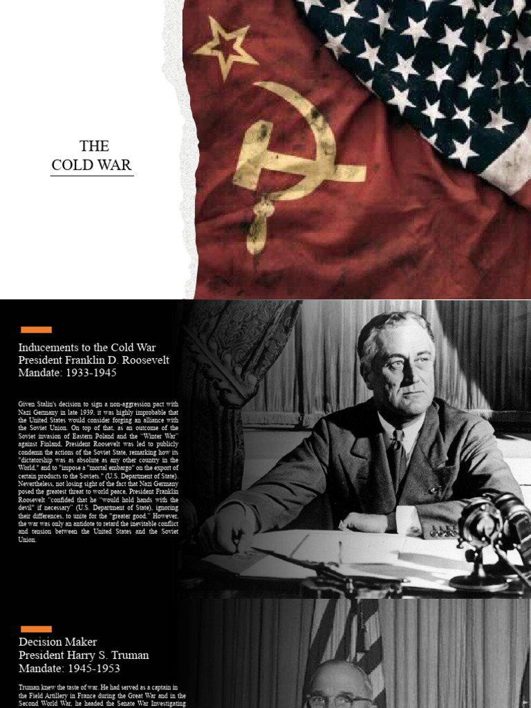 Cold War Presidents and Policies Overview | PDF | Richard Nixon | Cold War