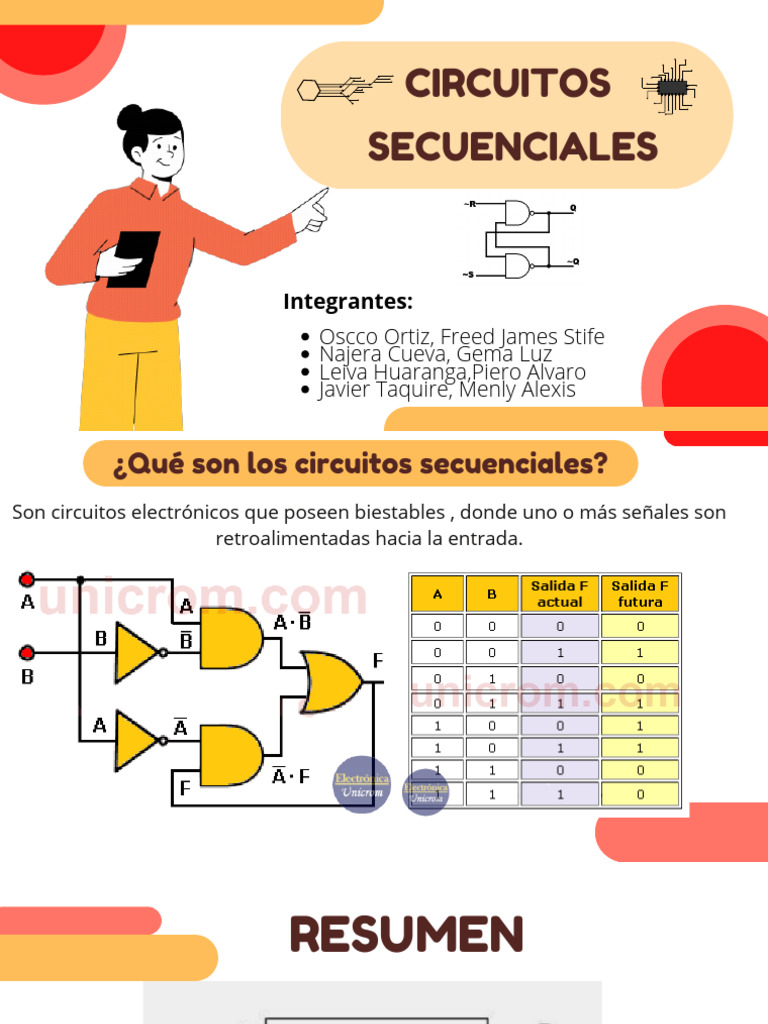 Circuitos Secuenciales | PDF | Diseño electronico | Informática