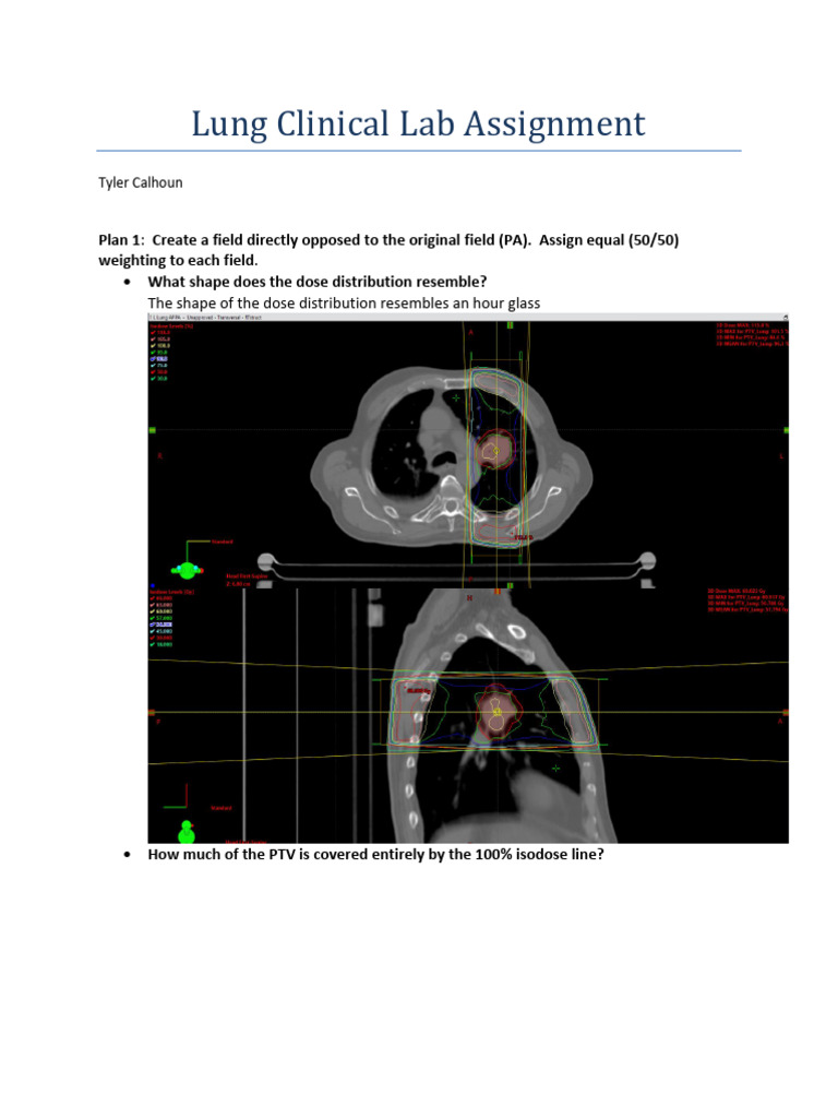 Lung Lab Complete 1 | Download Free PDF | Absorbed Dose | Radiation Therapy