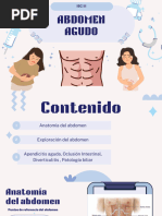 Exploración Física de Abdomen y Signos de Abdomen Agudo | PDF | Abdomen ...