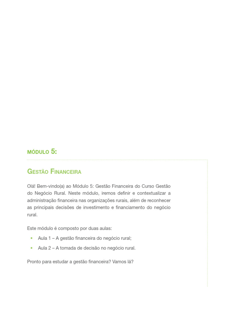 Apostila GNR Modulo 5 | PDF | Investimentos | Business