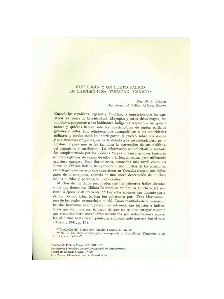 Mayas culto Falico | PDF