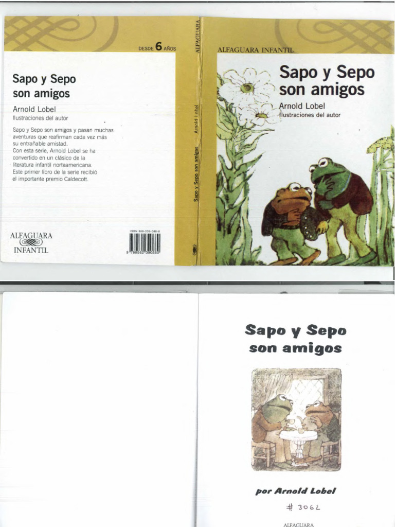 Sapo y Sepo Son Amigos - Text | PDF | Poesía