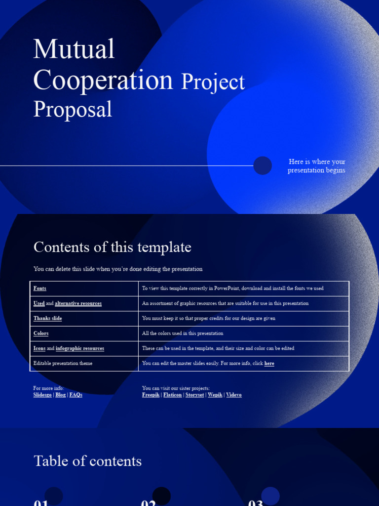 Mutual Cooperation Project Proposal by Slidesgo | PDF | Expense ...