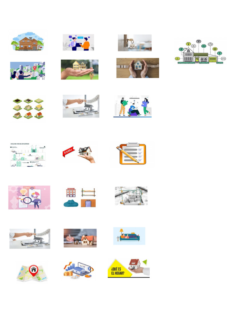 Vocabulario de Vivienda | PDF