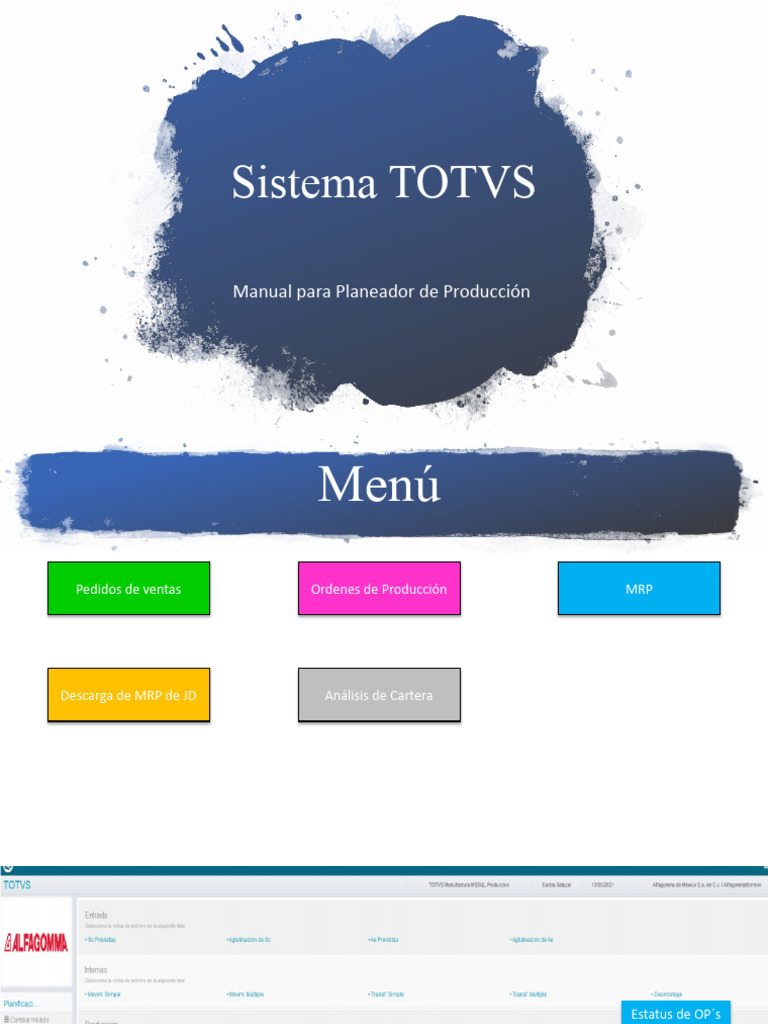 Manual Del Sistema TOTVS | PDF | Informática | Software