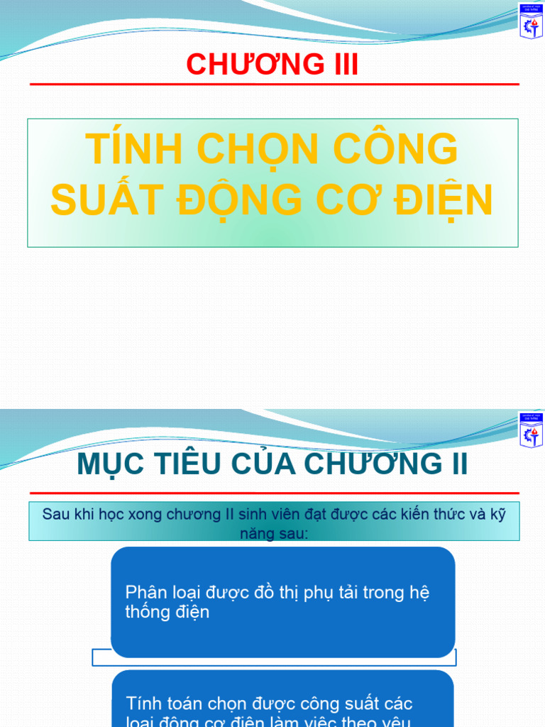 CH-IV - Chon Cong Suat Dong Co | PDF