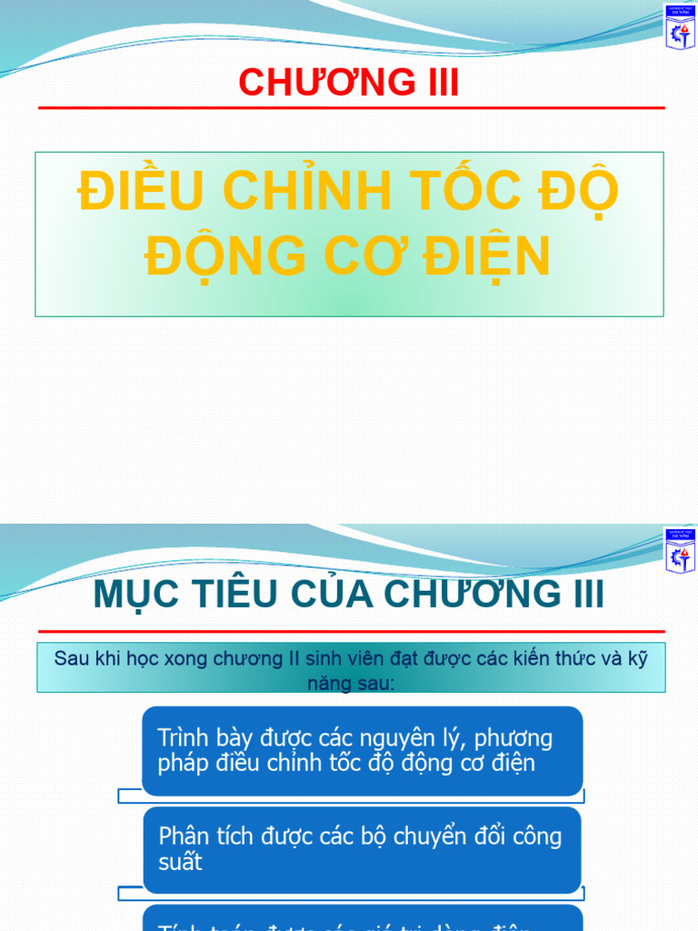 CH-III- Dieu Chinh Toc Do Dong Co DC_Part1 | PDF