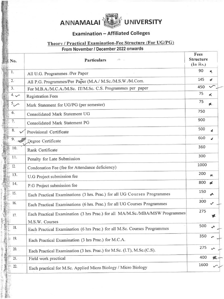 Fees | PDF