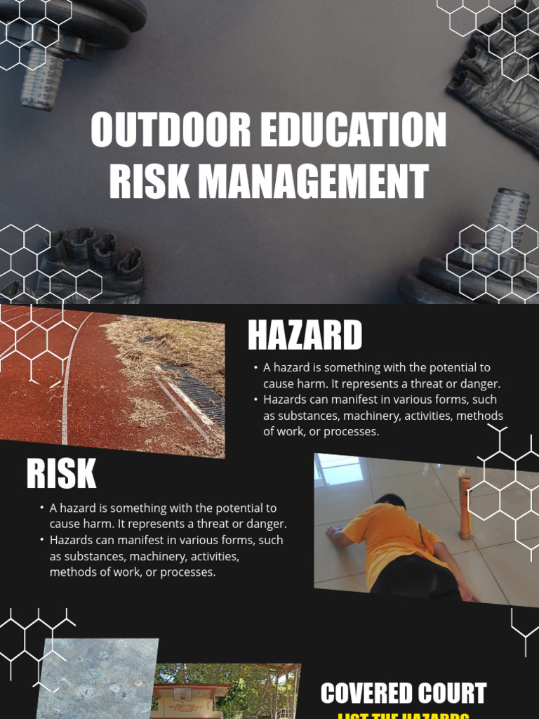 Red Black Dynamic GYM Presentation | PDF | Hazards | Risk