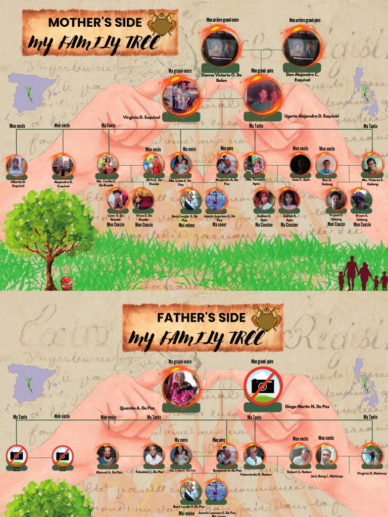 French Activity Family Tree | PDF