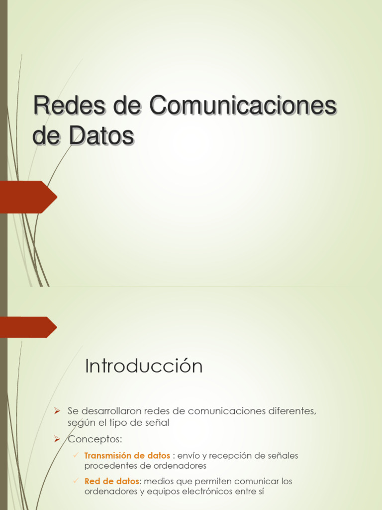Clase 10 Redes de Datos VF | PDF | Red de computadoras | Protocolos de ...