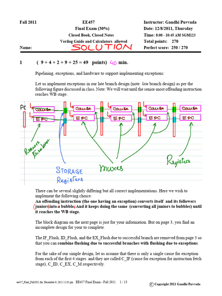 WEEK12 Exception Sample Question Sol | Download Free PDF | Computer ...