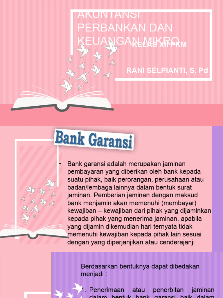 Materi LPK BANK GARANSI | PDF