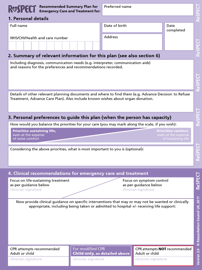 Personal Details: 4. Clinical Recommendations For Emergency Care and Treatment | PDF ...