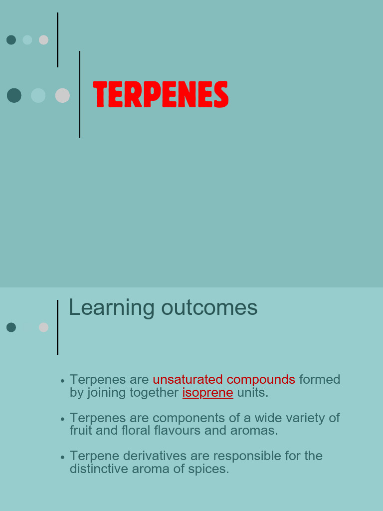 230-Ch12-Terpenes - PPT 20240402 112557 0000 | PDF