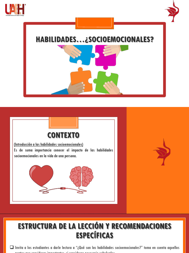 2-Habilidades-Socioemocionales Universidas de Hidalgo | PDF | Las ...