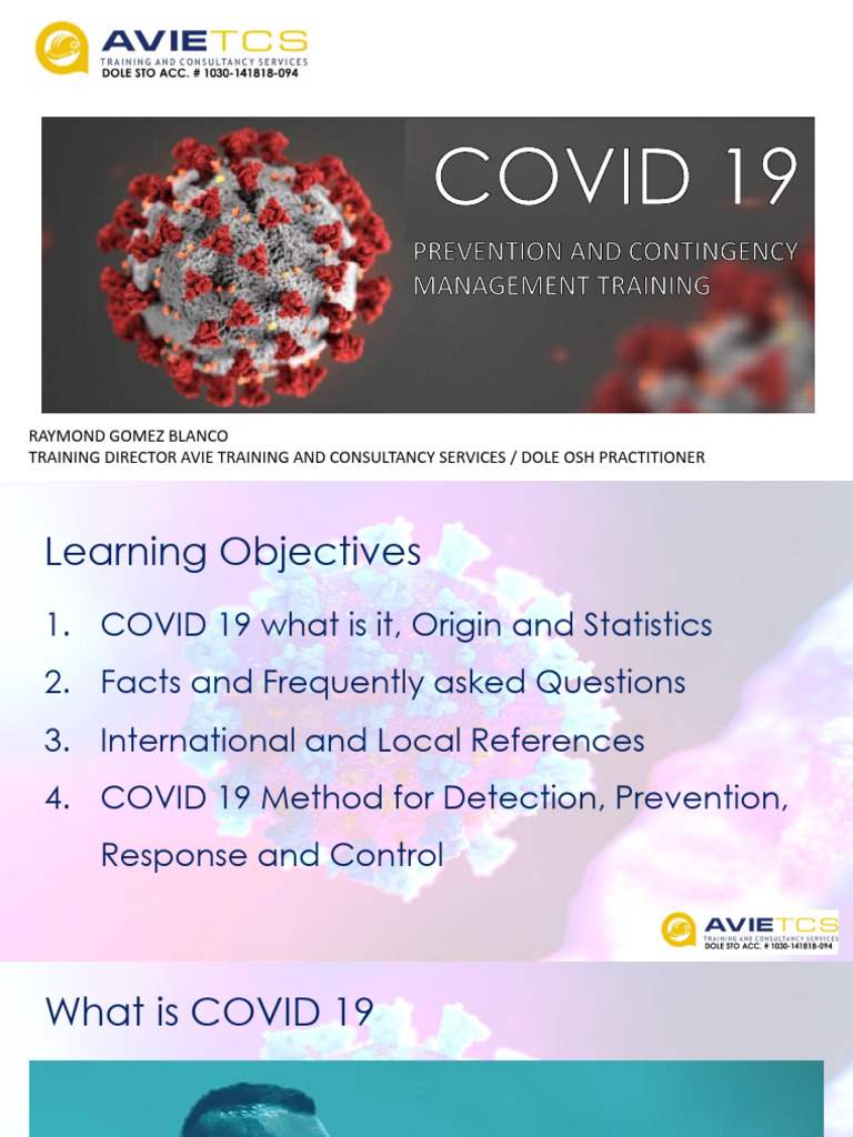 COVID 19 DETECTION, PREVENTION, RESPONSE AND CONTROl | PDF | Medical ...
