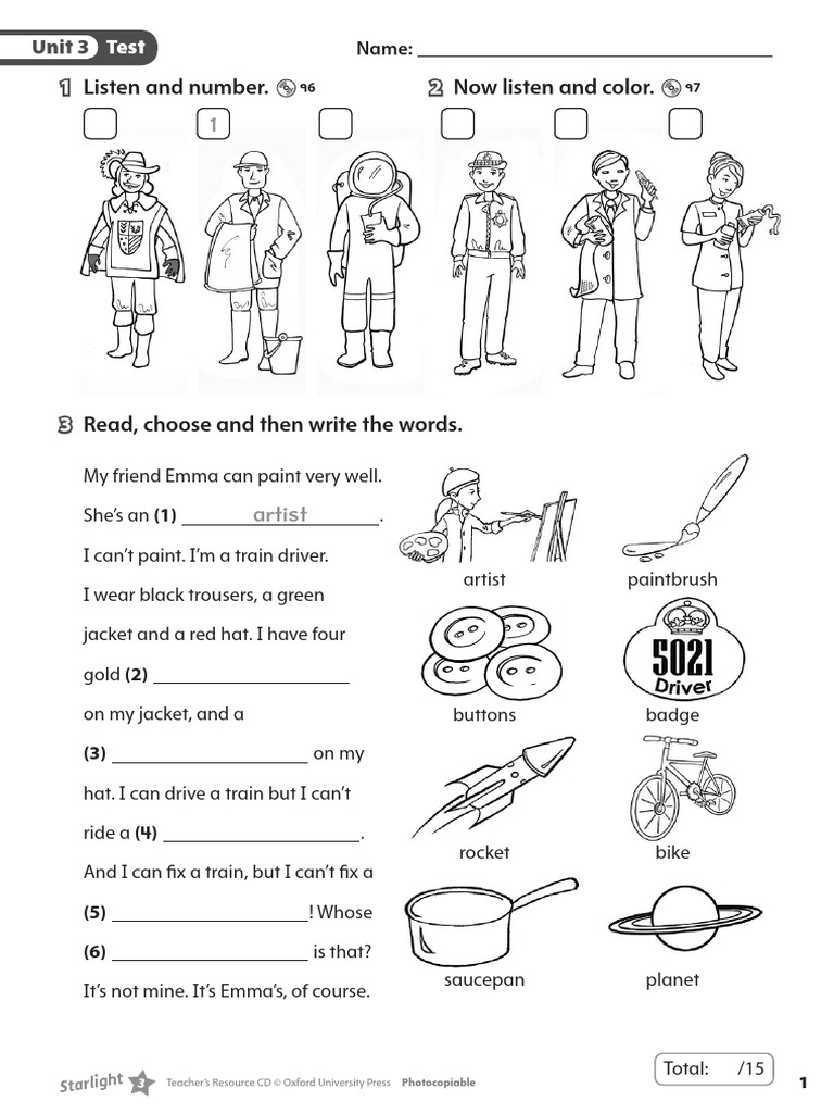 Test Unit 3 | PDF