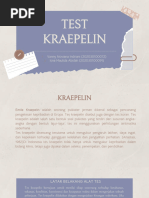 Intruksi Test Kreplin | PDF | Metode & Bahan Ajar