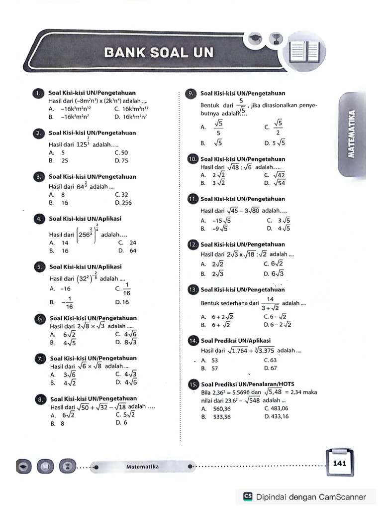 ASAJ 9 SMP (Latihan) Awal | PDF
