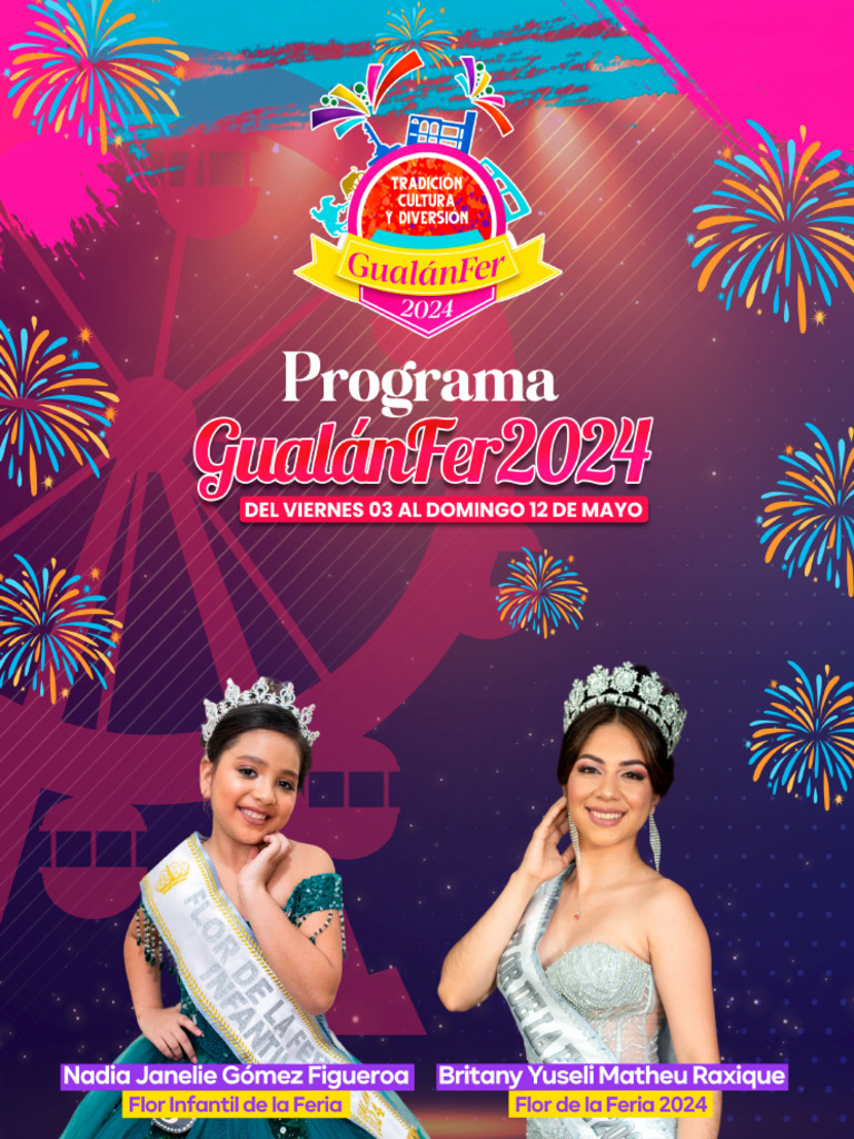 PROGRAMA FERIA 2024 OFICIAL | PDF