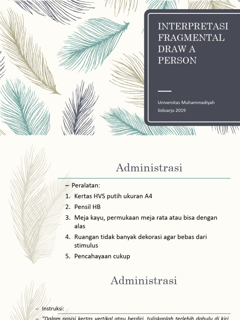Interpretasi Tes DAP: Panduan Lengkap | PDF