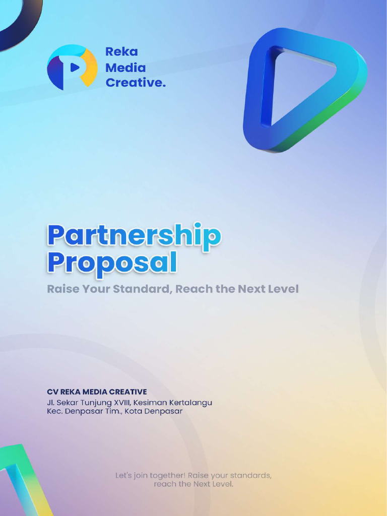 General Proposal Reka Media Creative | PDF | Bisnis | Seni