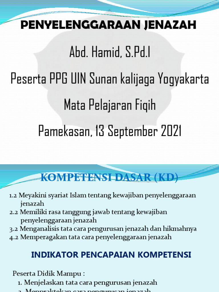Panduan Penyelenggaraan Jenazah Islam | PDF