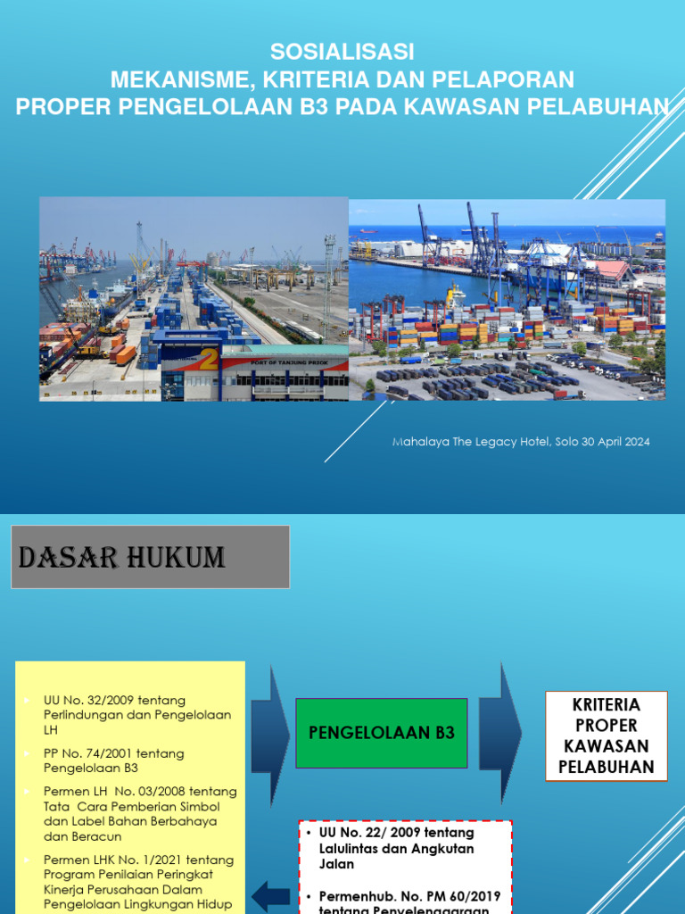 Mekanisme Kriteria Pelaporan Proper Pb3 | PDF