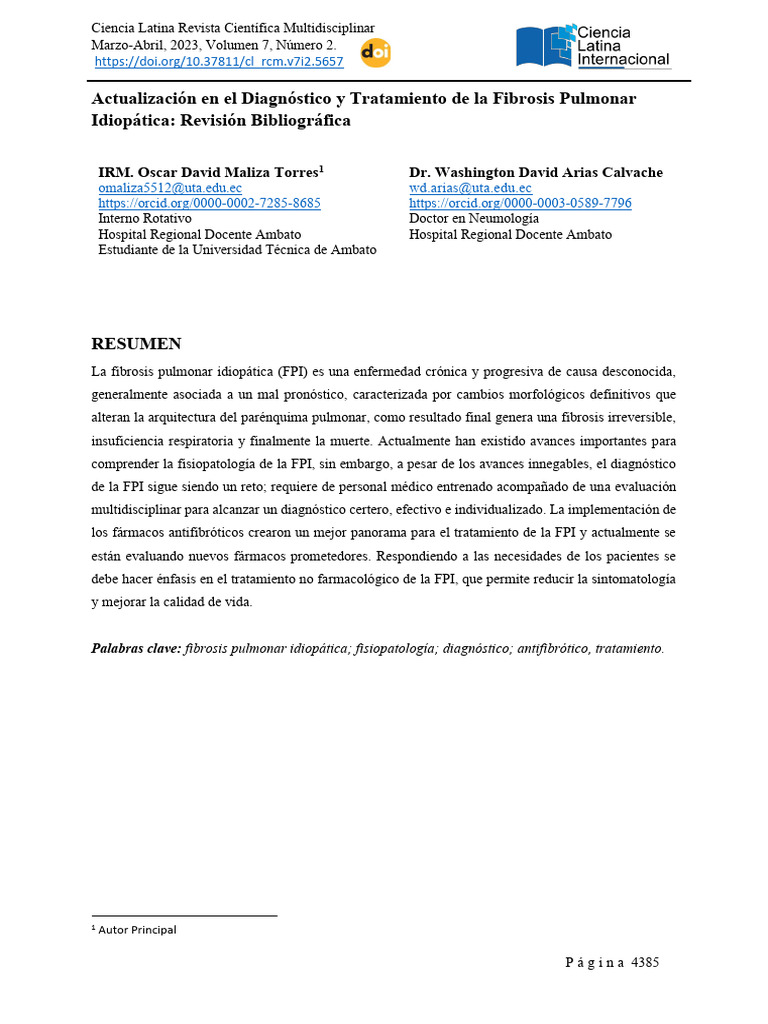 Actualizacion en El Diagnostico y Tratamiento de L | PDF | Inflamación | Especialidades Medicas