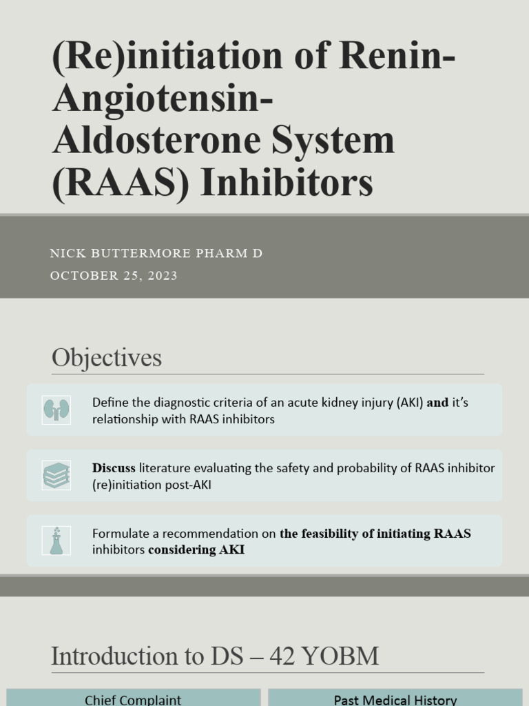 Reinitation of ACE or ARB Post-AKI | PDF | Medical Specialties ...