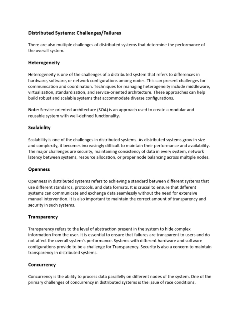 Distributed Systems | Download Free PDF | Distributed Computing ... Distributed Systems | Download Free PDF | Distributed Computing ...