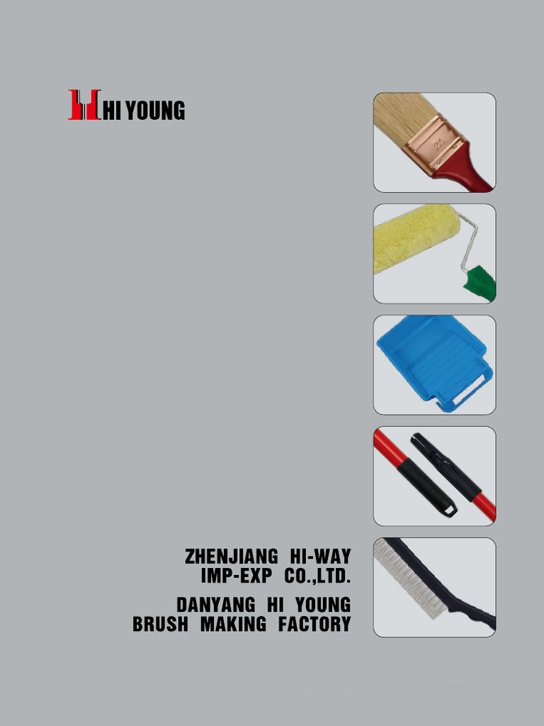 Brush Manufacturers Catalogue Overview | PDF